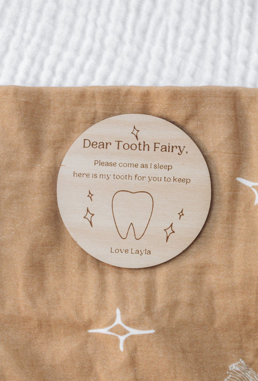 Personalised Tooth Fairy Disc – Little Keepsakes